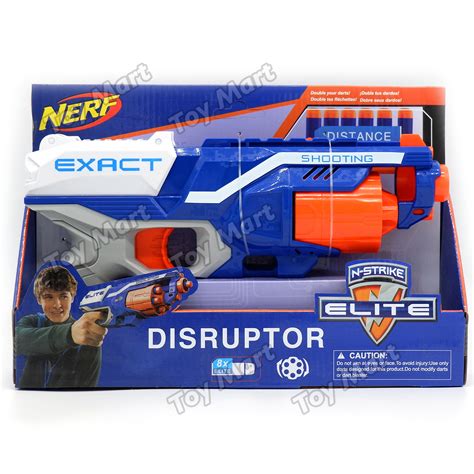 Nerf Elite Disruptor Elite N Strike Blaster 6 Dart Rotating Drum Slam