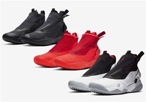 Jordan Proto React Zip Black Red Silver Release Info Sneakernews