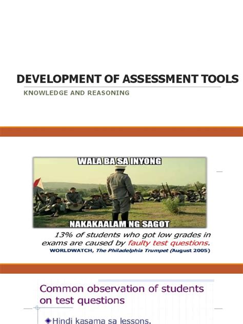 Development Of Varied Assessment Tools 2 Pdf Test Assessment