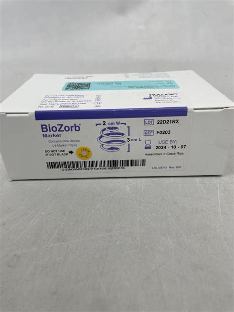 New Hologic F0203 Biozorb Marker 2cm X 3cm Disposables General For Sale Dotmed Listing