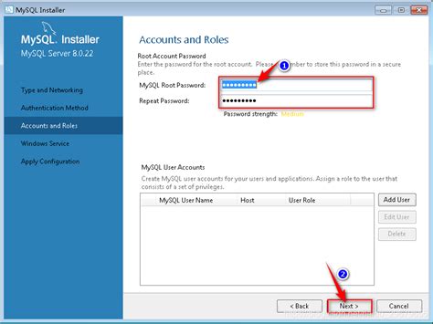 Windows下mysql8安装教程accounts And Roles密码 Csdn博客