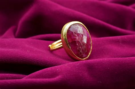 Ruby Ring Solid Silver 925k Sterling Silver Ancient Roman Etsy