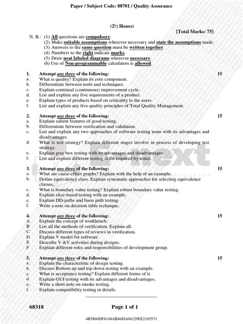 Sqa Nov 19 E Next In Pdf Computing Software Engineering
