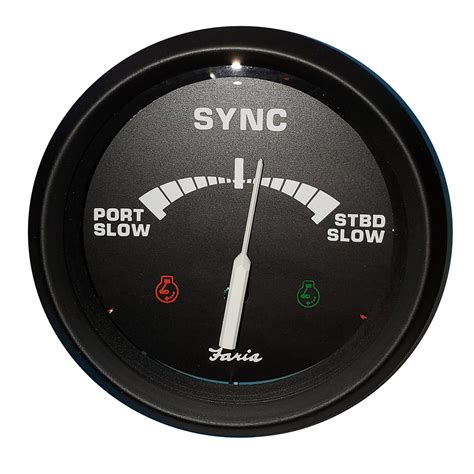 Faria 4 Gauge Engine Synchronizer Fdual Engines Gas And Diesel Nvn Marine