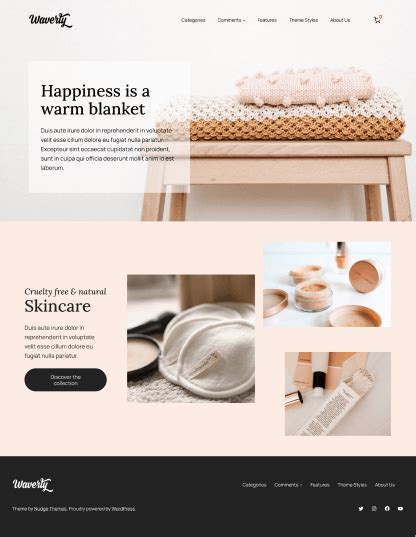 Premium WordPress Block Themes Nudge Themes