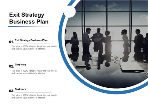 Exit Strategy Business Plan Ppt Powerpoint Presentation Background Designs Cpb Presentation