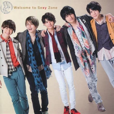 Japanese Music Cds Sexy Zone Welcome To Sexy Zone [sexy Zone Shop