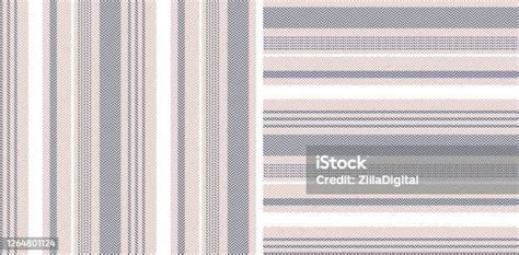 회색 분홍색 흰색의 줄무늬 패턴 헤링본 질감의 수직 및 수평 라인 드레스 바지 벽지 또는 기타 현대적인 직물 또는 종이 인쇄 기하학적 디자인 0명에 대한 스톡 벡터 아트 및
