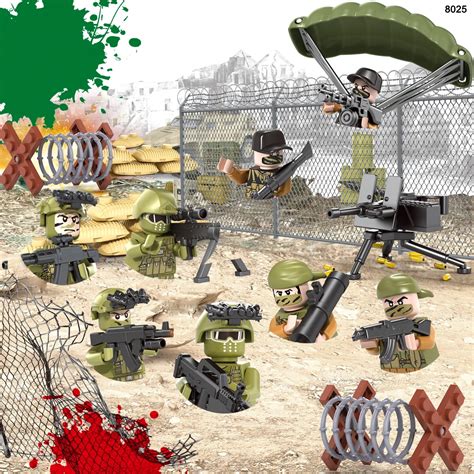 Reloaded Firepower World War Ii Military Mini Soldier Figure Assembled