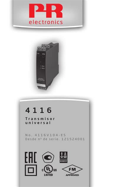 Manual Pr 4116 Descargar Gratis Pdf Relé Diodo Emisor De Luz