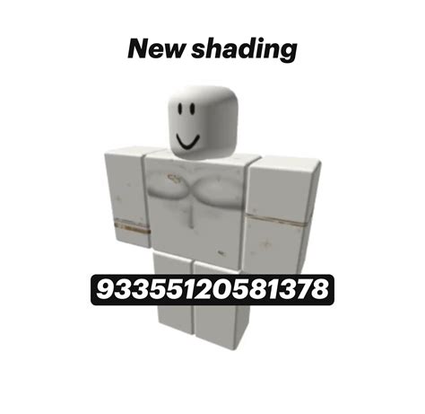 Roblox Belly Shading Codes