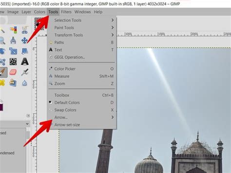 How To Draw Arrows In Gimp Make Tech Easier