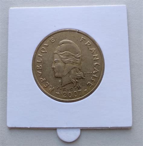 100 франков 2007 года Французская Полинезия — Покупайте на Newauction