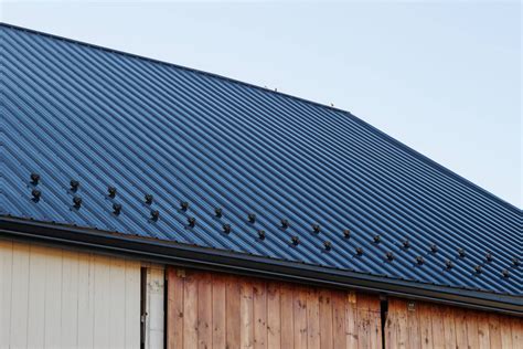 Crinkle Finish Black Metal Roof Panels And Siding Color
