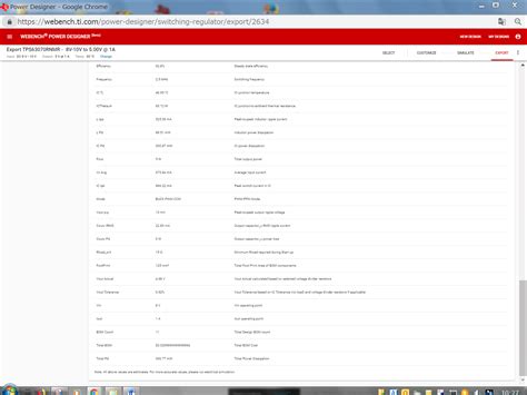 Webench® Toolstps63070 Cannot Find The Exported File On Webench