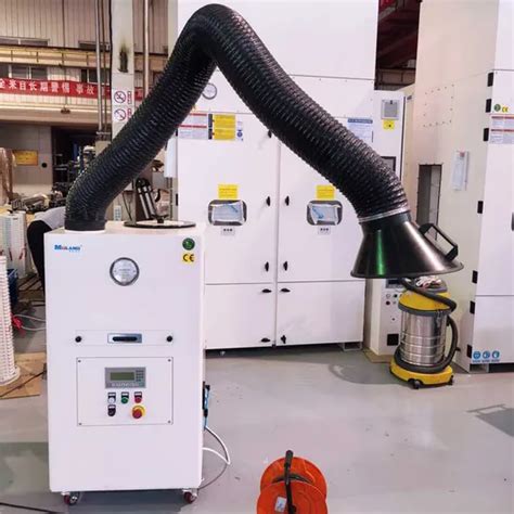 Mobile Welding Fume Suction System Cartridge Smoke Extractor With