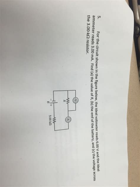 solved for the circuit shown in the figure below the ideal