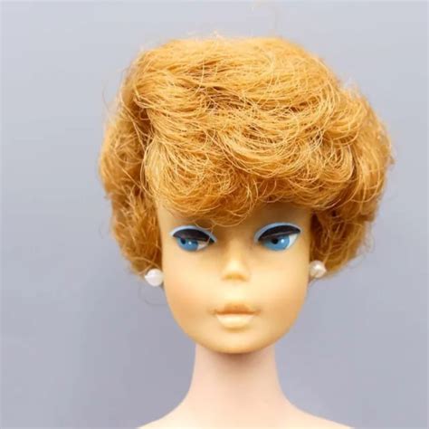 Bubblecut Sidepart Titian Vintage Barbie Doll Barbiemidge Torso And