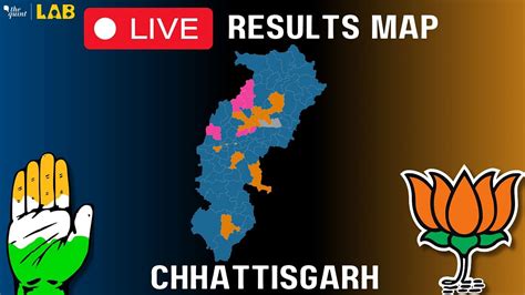 Chhattisgarh Elections 2023 Live Leadsresults Map Whos Ahead