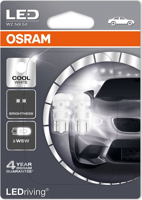 ΛΑΜΠΑ OSRAM LED W5W 12V 1W SET 2880CW02B (ΧΡΗΣΗ ΕΚΤΟΣ ΔΗΜ ΔΡΟΜΩΝ)