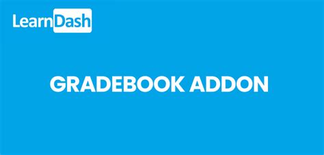Download Learndash Gradebook Addon V4 3 3 Free