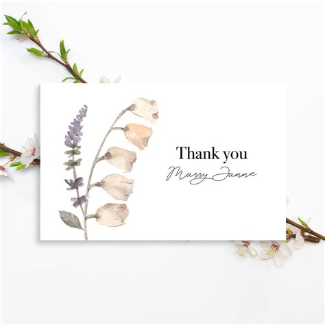 Jual Thank You Card Custom Kartu Ucapan Kartu Souvenir Thankyou