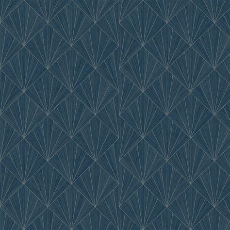 Diamond Tile Effect By Seabrook Designs Blue Wallpaper Wallpaper