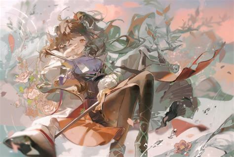 Eyjafjalla And Eyjafjalla The Hvit Aska Arknights Drawn By Ruoganzhao