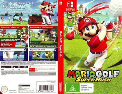 Swi Mario Golf Super Rush Aus Factory Sealed Discontinued Overrs
