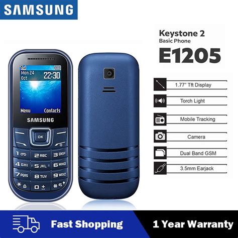 Original Brand New Samsung Keypad Phone E Keypad Cellphone Basic Phone Dual Sim Mobile Phone