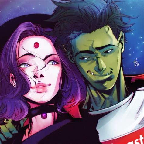 Dc Titãs Ravena e Mutano DC Comics NoSet