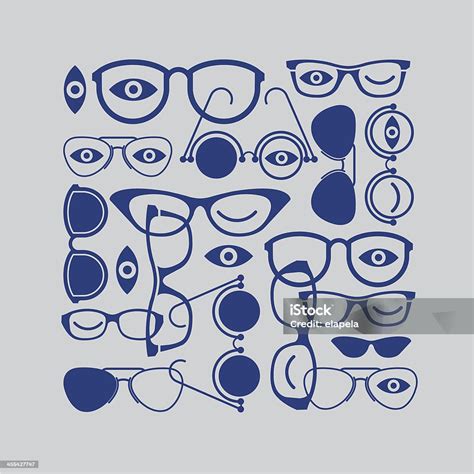 Silhouettes Of Glasses Stock Illustration Download Image Now