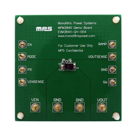 EVM QV A High Efficiency A V MHz Synchronous Step Down Converter With