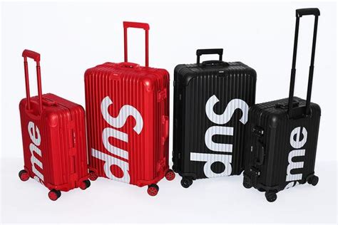 Supreme X Rimowa世紀聯名行李箱，出國旅行這咖最亮眼！ Manfashion這樣變型男
