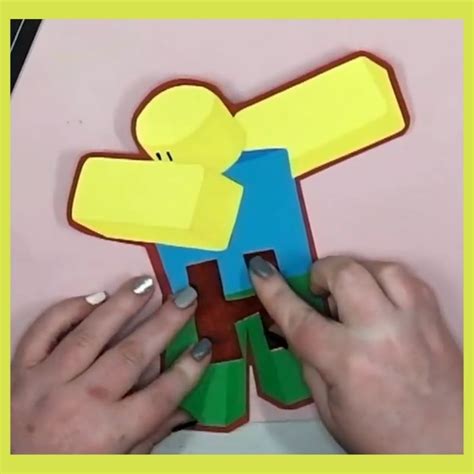 Roblox Noob Birthday Banner ~ All Things Hand Made