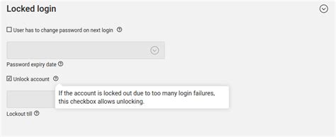 Automatic Account Lockout After Failed Login Attempts