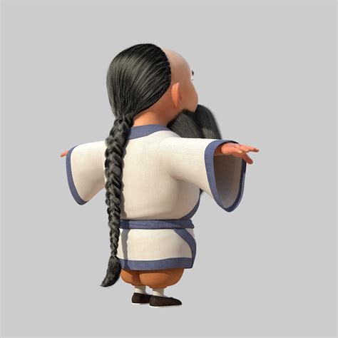 만화 노인 Vray 3d 모델 15 Ma Unknown Free3d