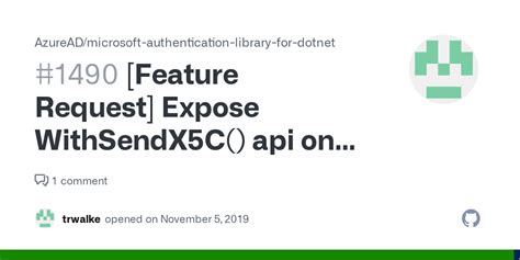Feature Request Expose WithSendX C Api On More Confidential Client Authentication Flows For