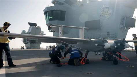 W Autonomous Systems Was Makes History Landing On Royal Navy Carrier