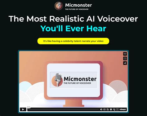 Your Ultimate Realistic Voice Generator 2025 MicMonster