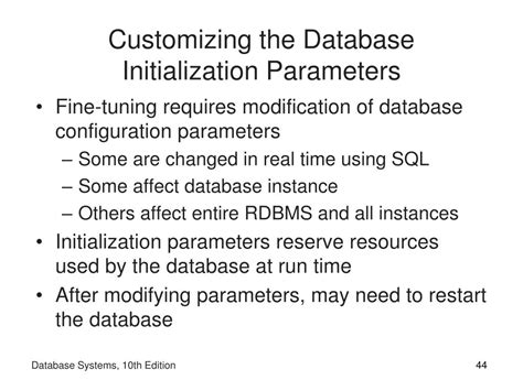 ppt database systems design implementation and management tenth