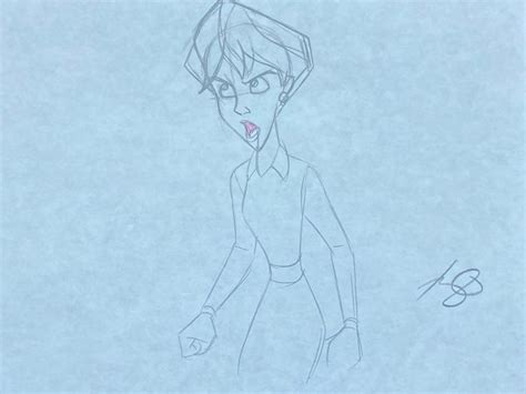 101 Dalmatians The Series 1997 Original Animation Drawing Of