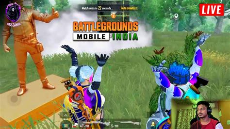 Bgmi Live Bgmi Gameplay Chicken Time Live Streamer India Virus