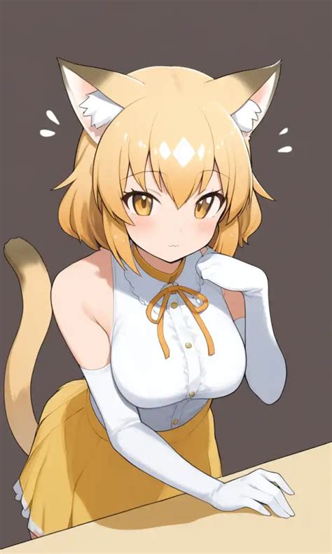 Ai Art 「kemono Friends」 Sand Catの喜び By 速い戦士様 Pixai