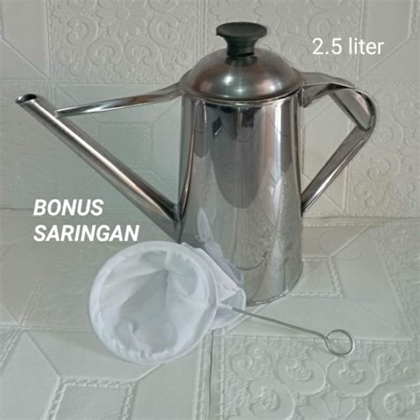 Jual Teko Thai Tea Teko Teh Tarik Teko Kopi Teko Stainless Teko Corong