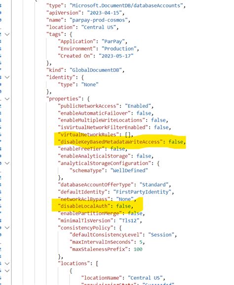 How To Re Enable Cosmosdb Login Keys Microsoft Qanda