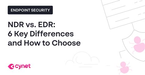 Ndr Vs Edr 6 Key Differences And How To Choose