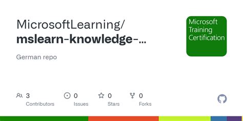 github microsoftlearning mslearn knowledge mining de de german repo