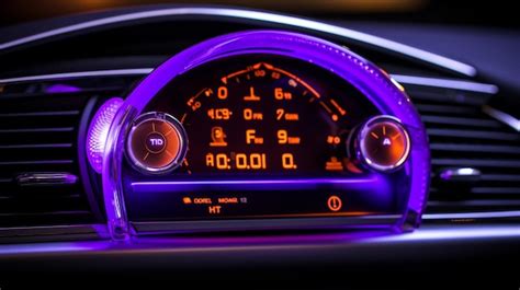 Premium Photo Automotive Car Cluster Showcases Over The Air Ota