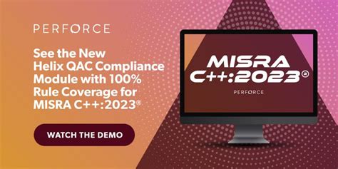 learn about misra c 2023® compliance perforce software posted on